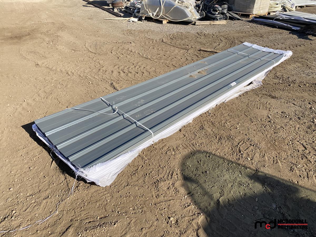 ProFarm (14' Grey) Sheet Metal Traffic Siding (Approx. 120 pcs)